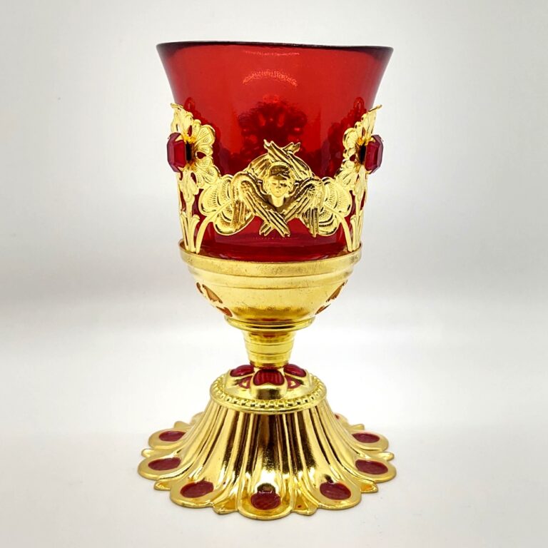Glass Sanctuary Globe - Holy Archangel Candles