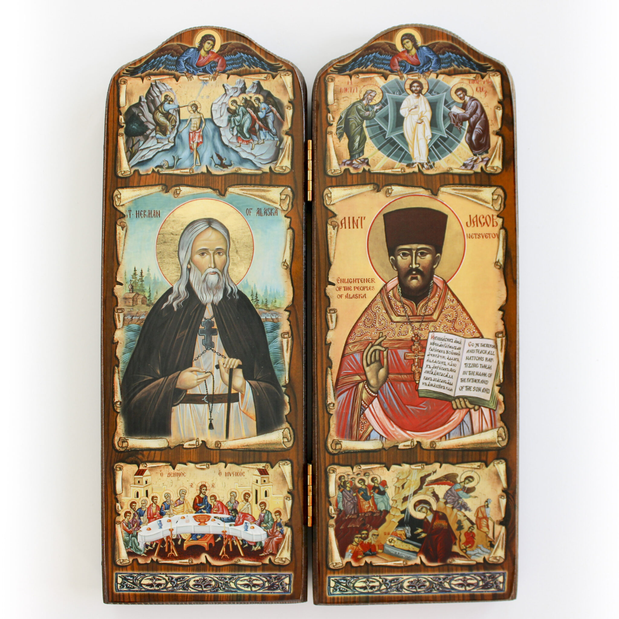 St. Herman 50th anniversary gift icon – Holy Archangel Candles
