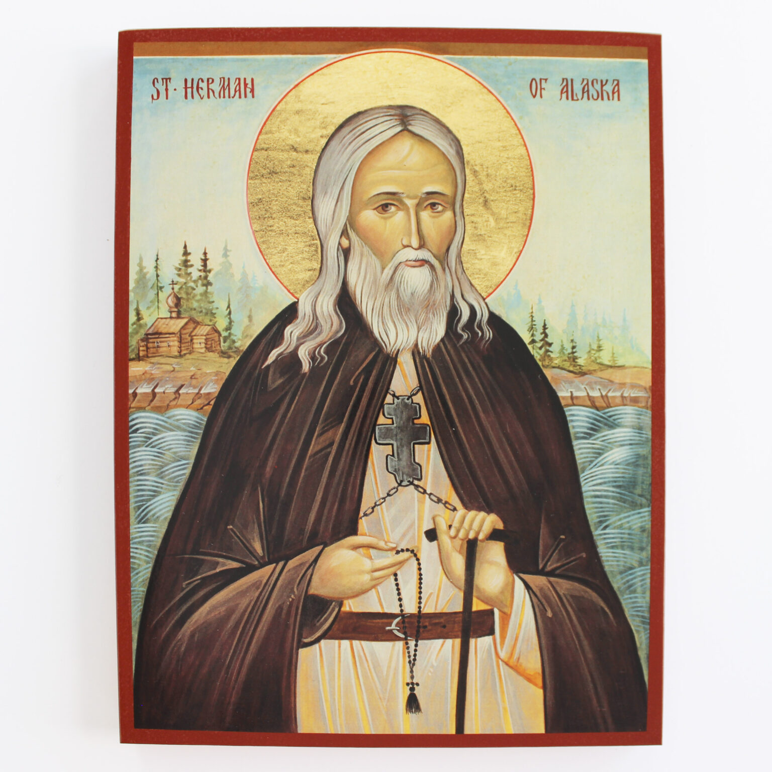 St Herman of Alaska Icon – Holy Archangel Candles