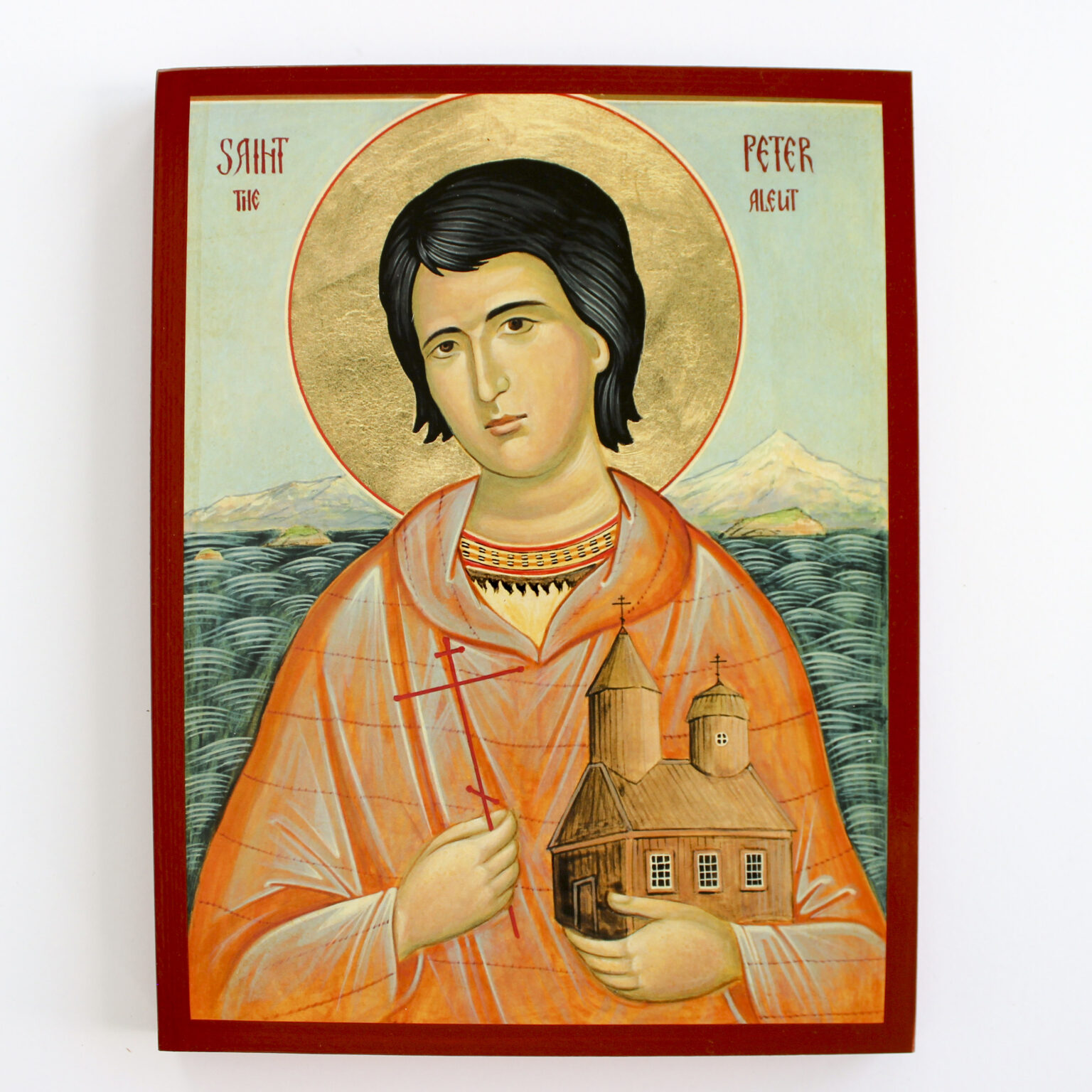 St. Herman 50th anniversary gift icon – Holy Archangel Candles