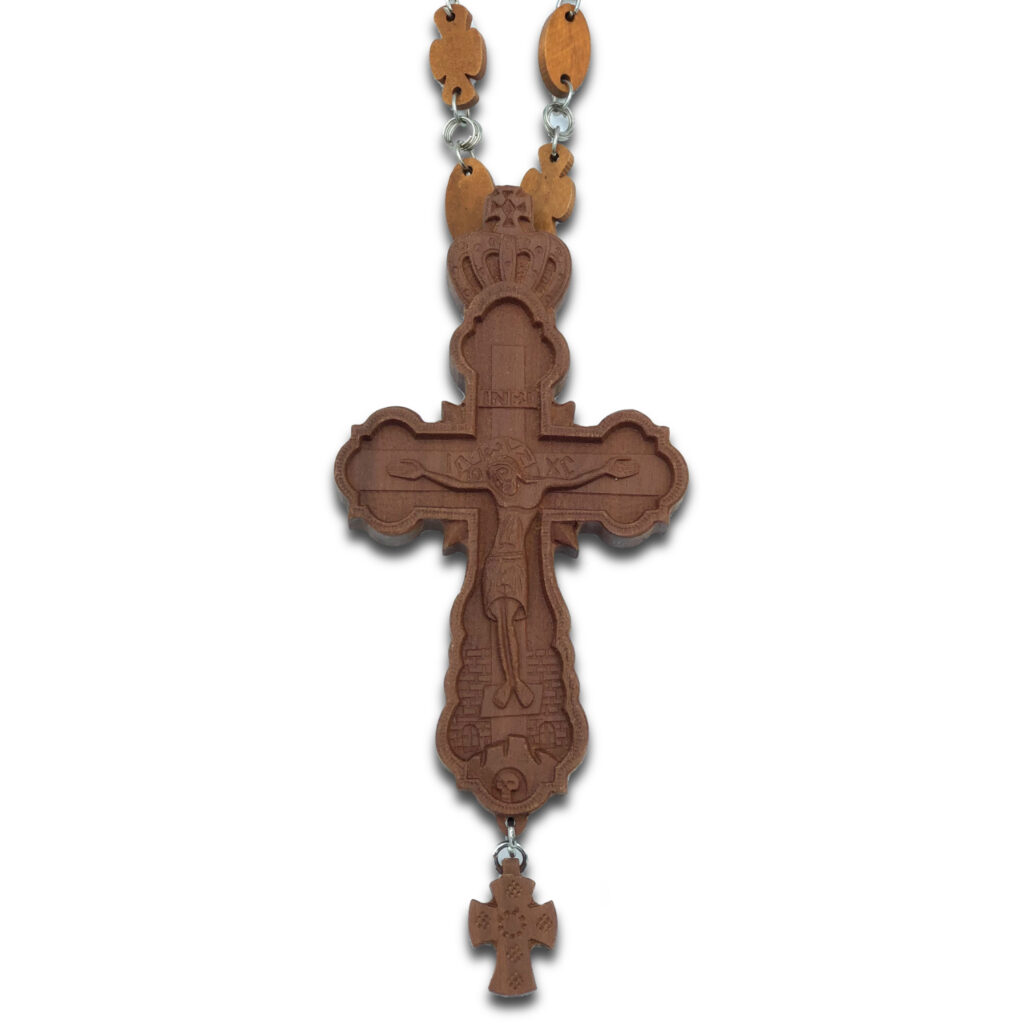 Calvary Pectoral Cross, Wood – Holy Archangel Candles