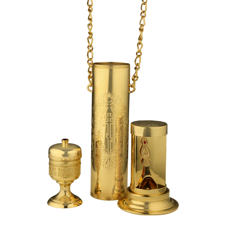 Communion travel kit / Sick call kit – Standing cylindrical – Holy ...