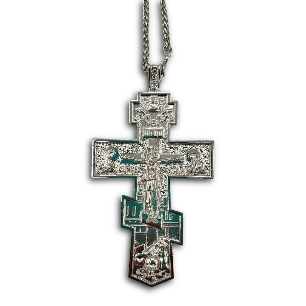 3 Bar Priest Pectoral Cross – Holy Archangel Candles