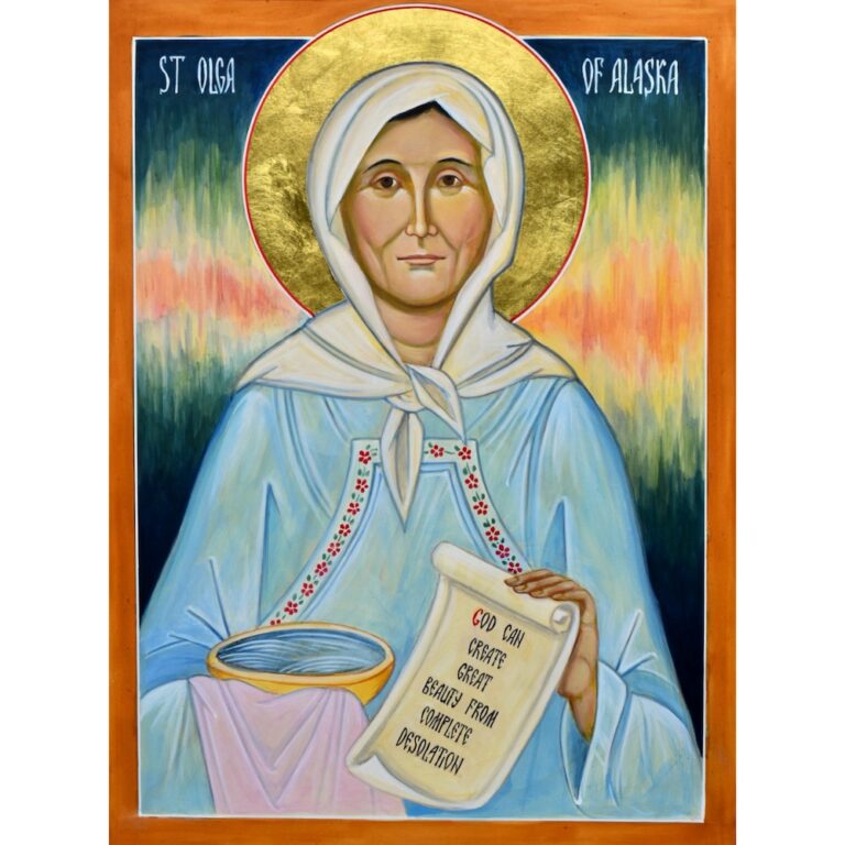St. Herman 50th anniversary gift icon – Holy Archangel Candles