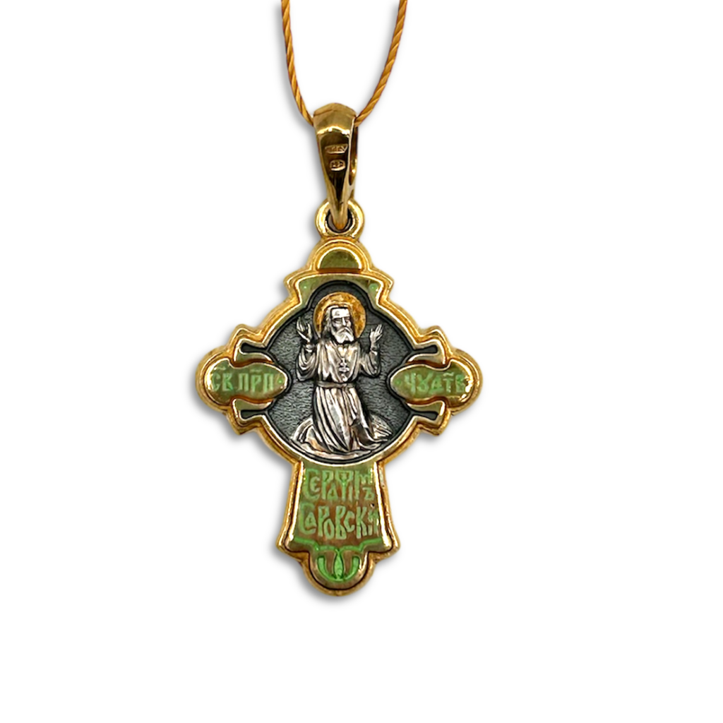 St Seraphim of Sarov Cross – Holy Archangel Candles